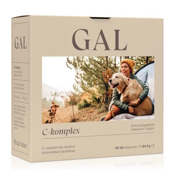 GAL C-komplex 90 db kapszula ÚJ 665,5mg C-vitamin 1 kapszulában ...